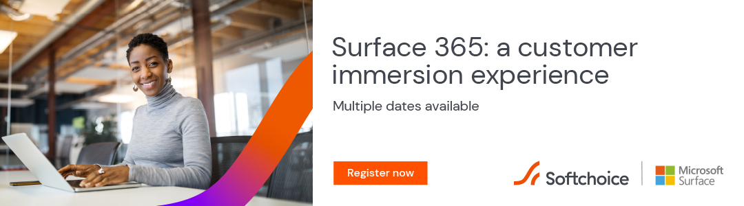 Softchoice | Surface Immersion Workshops